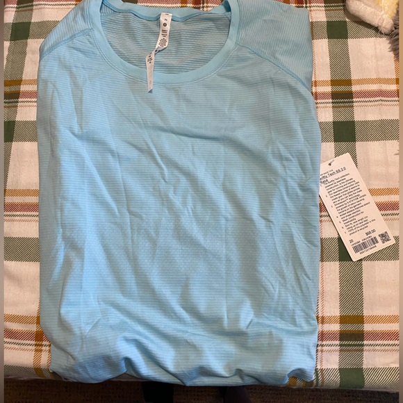 lululemon athletica | Tops | Blue Swifty Tech Lululemon | Poshmark